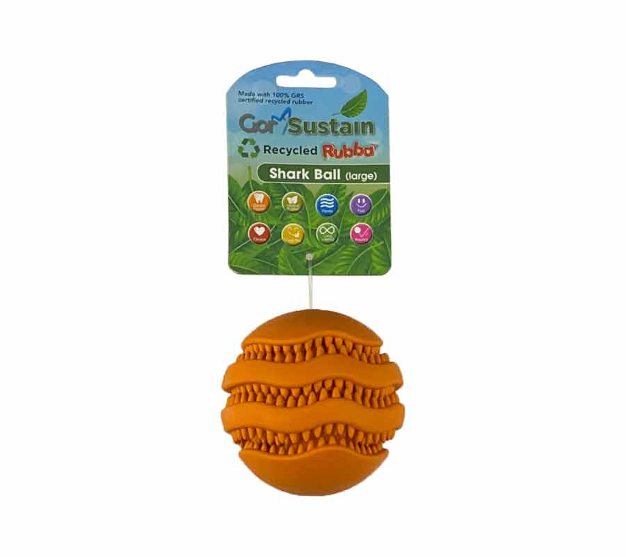 Gor Sustain Shark Ball - The Stylish Dog Company