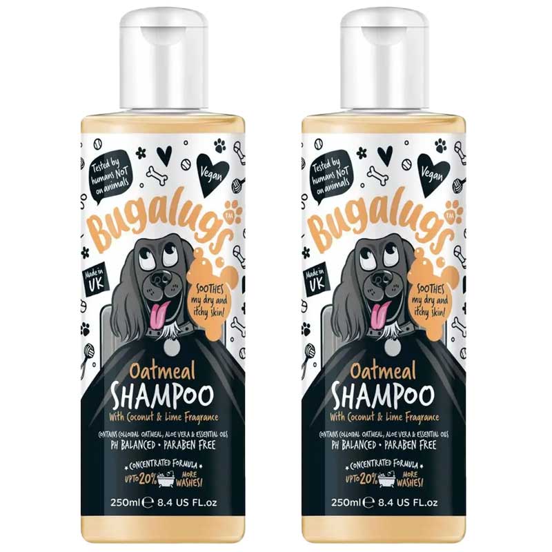 Bugalugs Pet Shampoo (OATMEAL) Coconut & Lime | 2 x 250ml - The Stylish ...